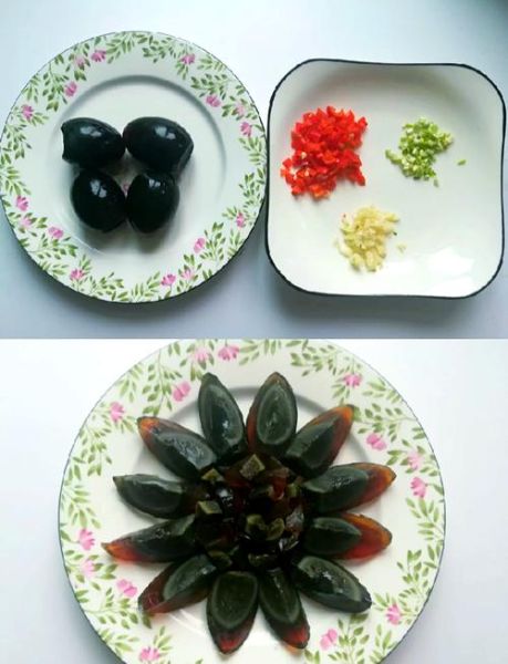 凉拌松花蛋怎么调汁_松花蛋凉拌汁配方-第3张图片-山城妙识 凉拌松花蛋怎么调汁_松花蛋凉拌汁配方-第3张图片-山城妙识