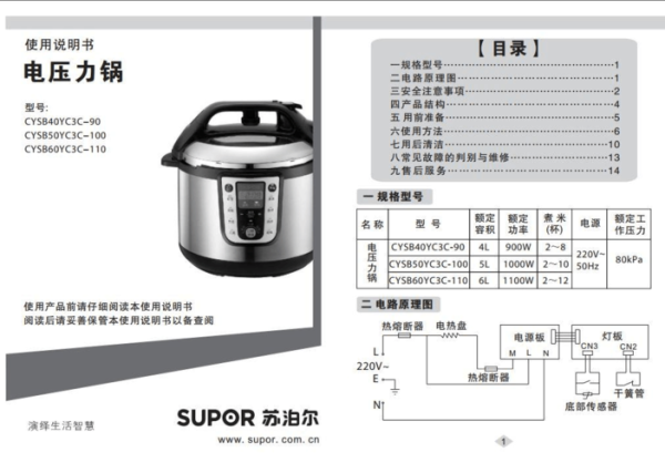 苏泊尔高压锅怎么用_苏泊尔电压力锅使用步骤-第2张图片-山城妙识 苏泊尔高压锅怎么用_苏泊尔电压力锅使用步骤-第2张图片-山城妙识
