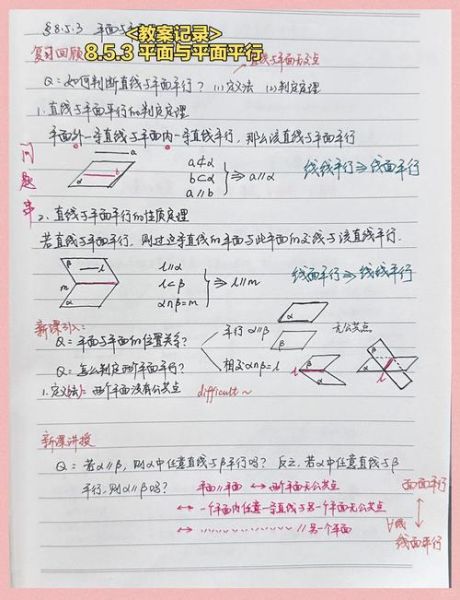 线面平行性质定理是什么_如何快速证明线面平行-第3张图片-山城妙识 线面平行性质定理是什么_如何快速证明线面平行-第3张图片-山城妙识