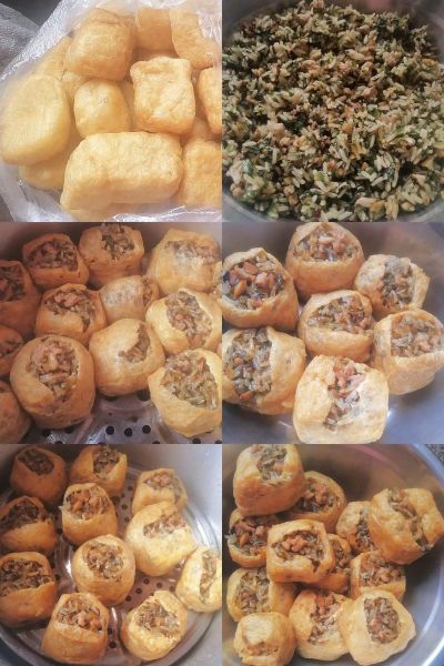 糯米豆腐酿怎么做_豆腐酿糯米做法-第3张图片-山城妙识