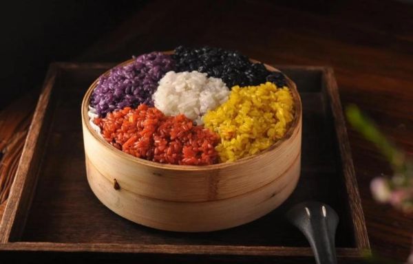 五色糯米饭图片大全_怎么做才正宗-第3张图片-山城妙识