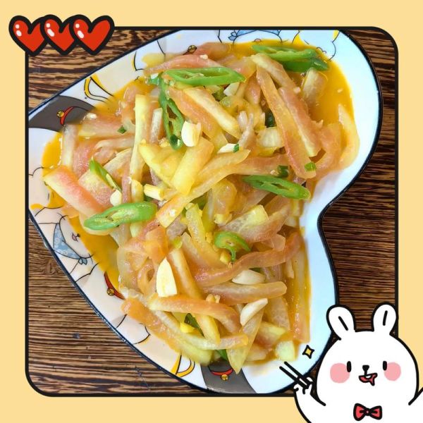 炒西瓜皮怎么做_西瓜皮炒菜要不要焯水-第2张图片-山城妙识 炒西瓜皮怎么做_西瓜皮炒菜要不要焯水-第2张图片-山城妙识