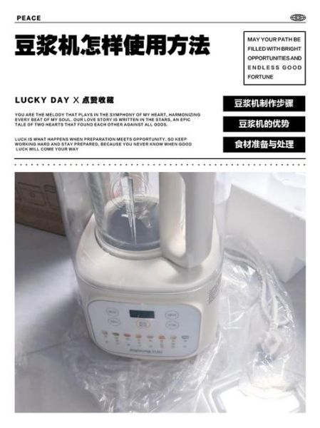 豆浆机怎么使用_豆浆机磨豆浆的正确步骤-第2张图片-山城妙识 豆浆机怎么使用_豆浆机磨豆浆的正确步骤-第2张图片-山城妙识
