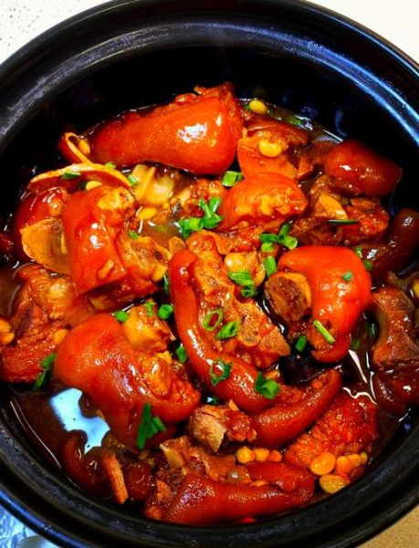 红烧猪蹄黄豆怎么做_猪蹄炖黄豆的正宗做法-第1张图片-山城妙识 红烧猪蹄黄豆怎么做_猪蹄炖黄豆的正宗做法-第1张图片-山城妙识