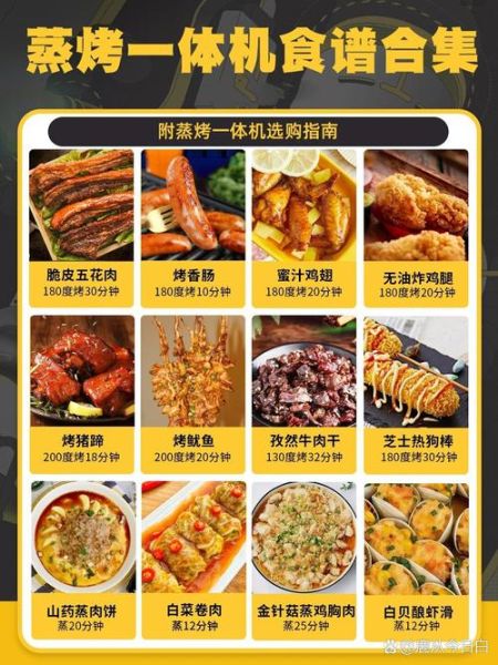 蒸烤箱一体机实用菜谱_蒸烤箱一体机适合做什么菜-第1张图片-山城妙识 蒸烤箱一体机实用菜谱_蒸烤箱一体机适合做什么菜-第1张图片-山城妙识