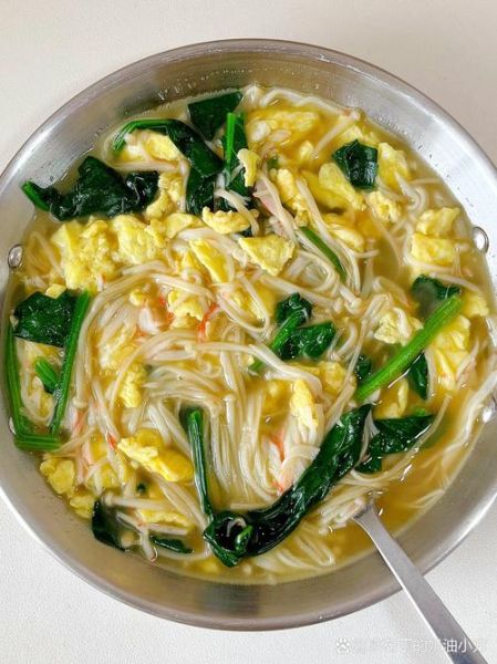 金针菇菠菜汤怎么做好喝_家常做法步骤-第2张图片-山城妙识