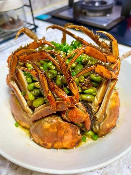 螃蟹烧毛豆怎么做_螃蟹烧毛豆家常做法-第2张图片-山城妙识