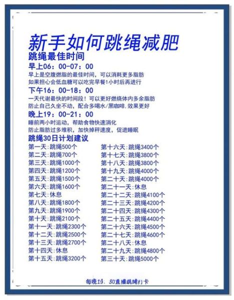 如何制定减肥计划表_减肥计划表模板怎么用-第3张图片-山城妙识