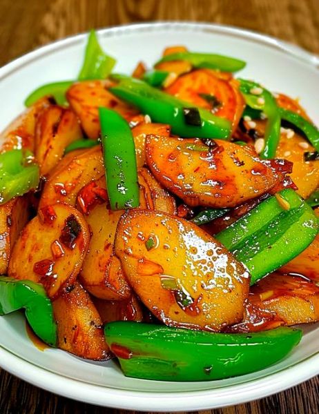 青椒土豆片怎么炒好吃_青椒土豆片不软烂技巧-第1张图片-山城妙识 青椒土豆片怎么炒好吃_青椒土豆片不软烂技巧-第1张图片-山城妙识