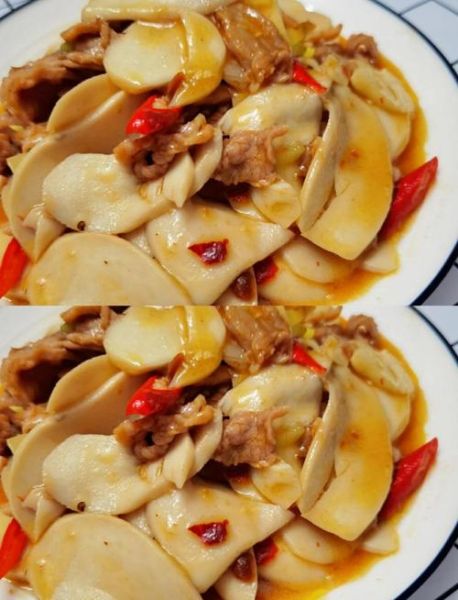 肉炒杏鲍菇怎么做_杏鲍菇炒肉要不要焯水-第1张图片-山城妙识 肉炒杏鲍菇怎么做_杏鲍菇炒肉要不要焯水-第1张图片-山城妙识