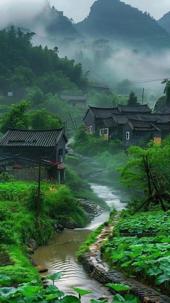 水潺潺兮生烟潺潺是什么意思_如何理解潺潺意境-第3张图片-山城妙识 水潺潺兮生烟潺潺是什么意思_如何理解潺潺意境-第3张图片-山城妙识