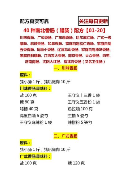 腊肠怎么做好吃_腊肠配料比例是多少-第1张图片-山城妙识