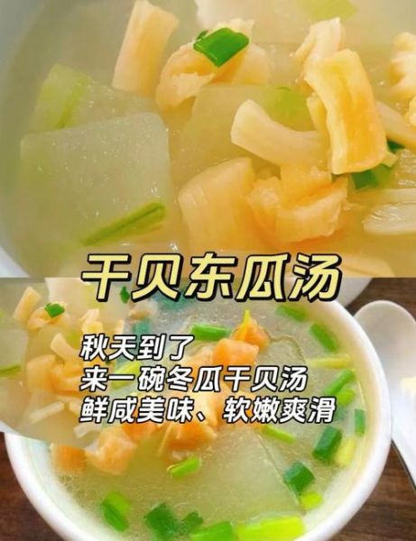 冬瓜干贝汤的做法_冬瓜干贝汤的功效与禁忌-第1张图片-山城妙识 冬瓜干贝汤的做法_冬瓜干贝汤的功效与禁忌-第1张图片-山城妙识