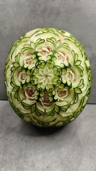 西瓜皮雕刻图片大全_初学者怎么入门-第3张图片-山城妙识 西瓜皮雕刻图片大全_初学者怎么入门-第3张图片-山城妙识