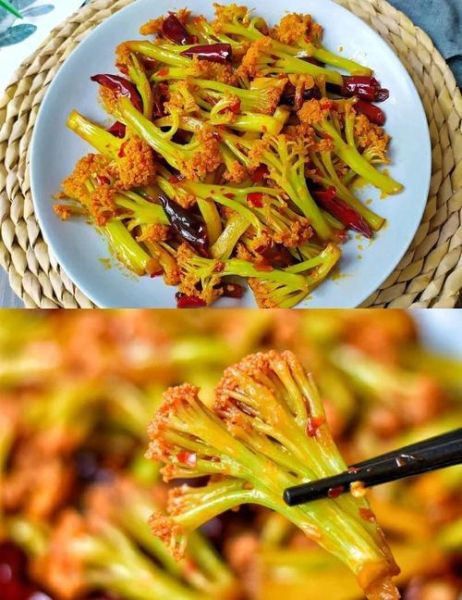 干锅有机菜花怎么做好吃_干锅有机菜花家常做法-第1张图片-山城妙识 干锅有机菜花怎么做好吃_干锅有机菜花家常做法-第1张图片-山城妙识