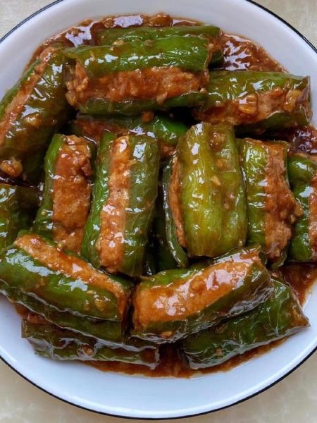 辣椒酿肉怎么做_辣椒酿肉的做法窍门-第2张图片-山城妙识 辣椒酿肉怎么做_辣椒酿肉的做法窍门-第2张图片-山城妙识