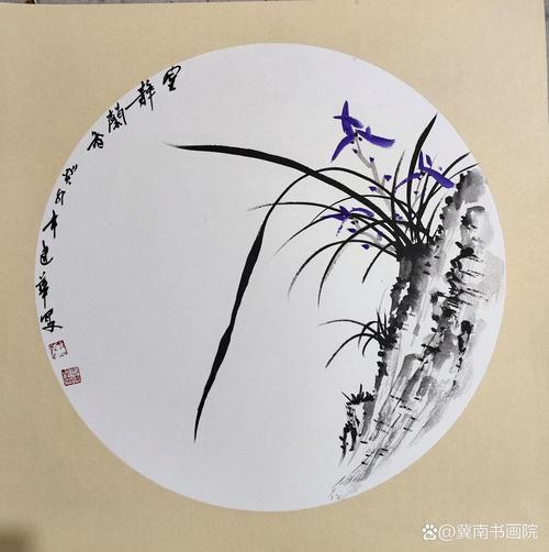 兰花国画怎么画_兰花国画图片欣赏-第3张图片-山城妙识 兰花国画怎么画_兰花国画图片欣赏-第3张图片-山城妙识