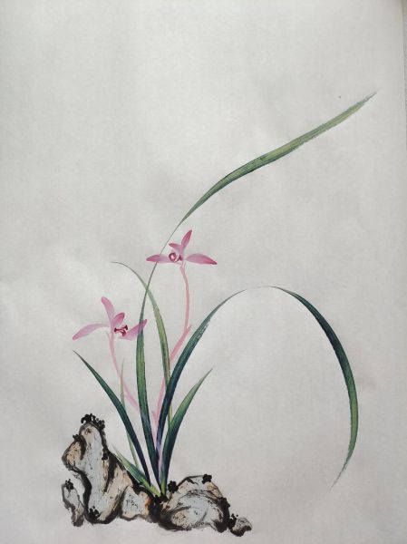 兰花国画怎么画_兰花国画图片欣赏-第1张图片-山城妙识 兰花国画怎么画_兰花国画图片欣赏-第1张图片-山城妙识