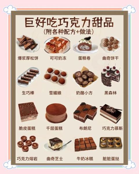 巧克力可以做什么甜品_巧克力甜品做法大全-第1张图片-山城妙识 巧克力可以做什么甜品_巧克力甜品做法大全-第1张图片-山城妙识