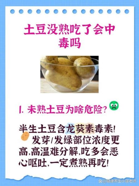 土豆没熟吃了会中毒吗_没熟的土豆吃了会怎样-第1张图片-山城妙识 土豆没熟吃了会中毒吗_没熟的土豆吃了会怎样-第1张图片-山城妙识