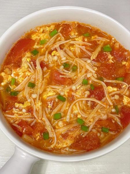 金针菇西红柿怎么炒好吃_金针菇西红柿汤怎么做-第1张图片-山城妙识 金针菇西红柿怎么炒好吃_金针菇西红柿汤怎么做-第1张图片-山城妙识