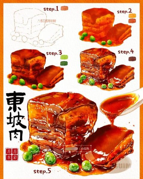 红烧菜怎么上色_红烧肉先焯水还是先炒糖色-第1张图片-山城妙识 红烧菜怎么上色_红烧肉先焯水还是先炒糖色-第1张图片-山城妙识