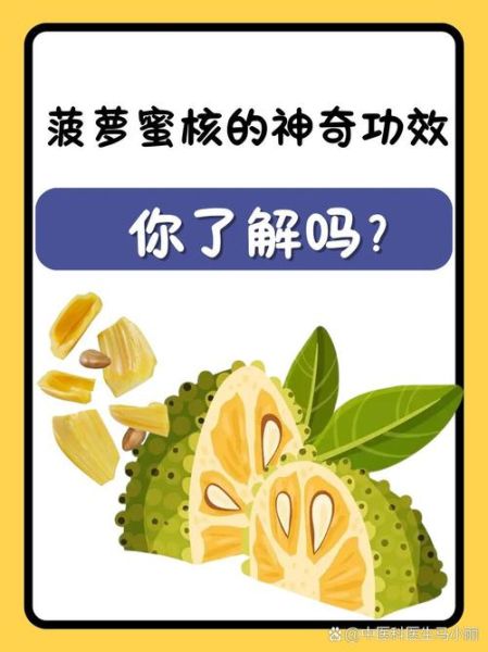 菠萝蜜核的功效与作用禁忌_能吃吗-第1张图片-山城妙识