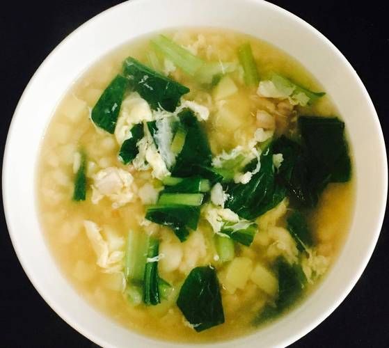 青菜疙瘩汤的做法_青菜疙瘩汤怎么做好吃-第3张图片-山城妙识