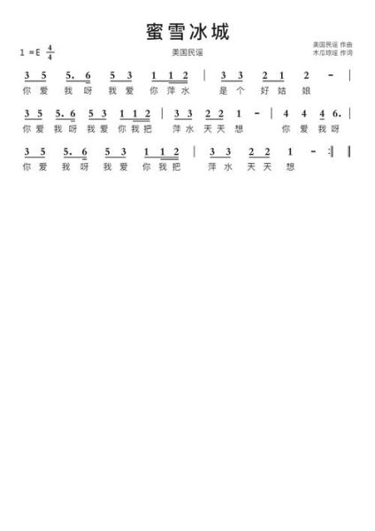 蜜雪冰城主题曲怎么唱_蜜雪冰城歌词完整版-第2张图片-山城妙识 蜜雪冰城主题曲怎么唱_蜜雪冰城歌词完整版-第2张图片-山城妙识