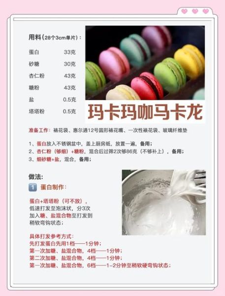 新手如何制作法式马卡龙_马卡龙失败原因有哪些-第2张图片-山城妙识