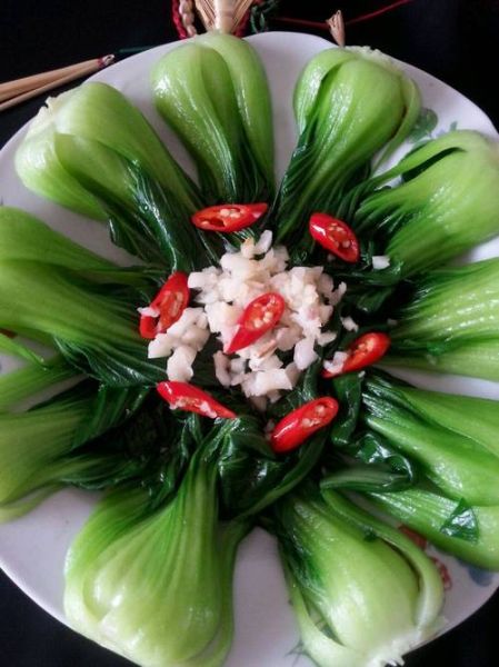 蒜蓉青菜怎么炒好吃_蒜蓉青菜的做法步骤-第3张图片-山城妙识 蒜蓉青菜怎么炒好吃_蒜蓉青菜的做法步骤-第3张图片-山城妙识