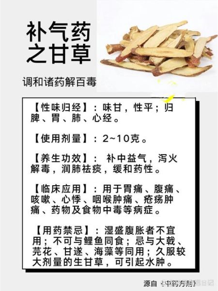 甘草的功效与作用有哪些_甘草泡水喝有什么禁忌-第3张图片-山城妙识 甘草的功效与作用有哪些_甘草泡水喝有什么禁忌-第3张图片-山城妙识