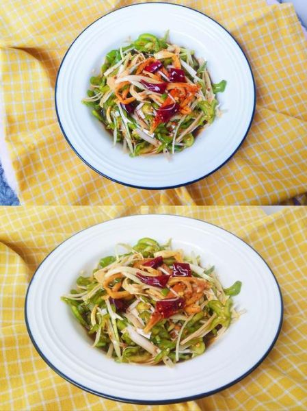 凉拌老虎菜怎么做_老虎菜要不要焯水-第1张图片-山城妙识 凉拌老虎菜怎么做_老虎菜要不要焯水-第1张图片-山城妙识