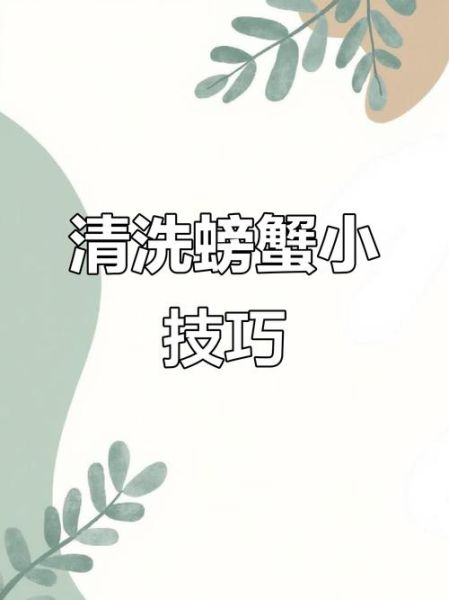 小螃蟹怎么洗干净_活螃蟹清洗步骤-第3张图片-山城妙识 小螃蟹怎么洗干净_活螃蟹清洗步骤-第3张图片-山城妙识