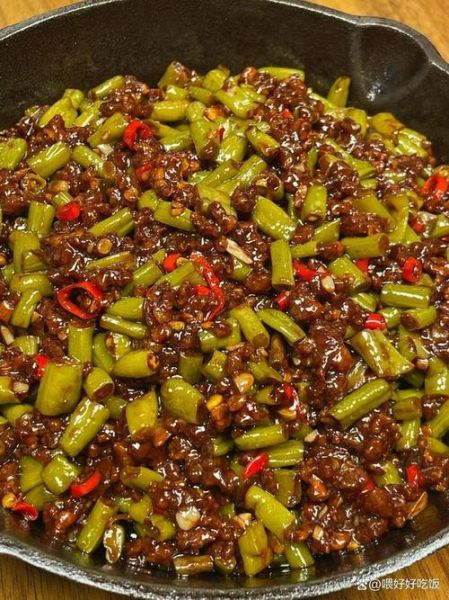 肉末酸豆角怎么做好吃_肉末酸豆角的家常做法-第3张图片-山城妙识
