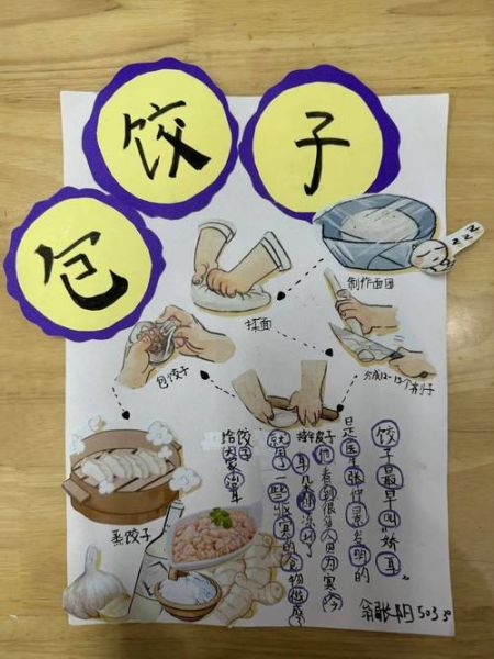 包饺子简笔画怎么画_包饺子步骤图解-第2张图片-山城妙识 包饺子简笔画怎么画_包饺子步骤图解-第2张图片-山城妙识