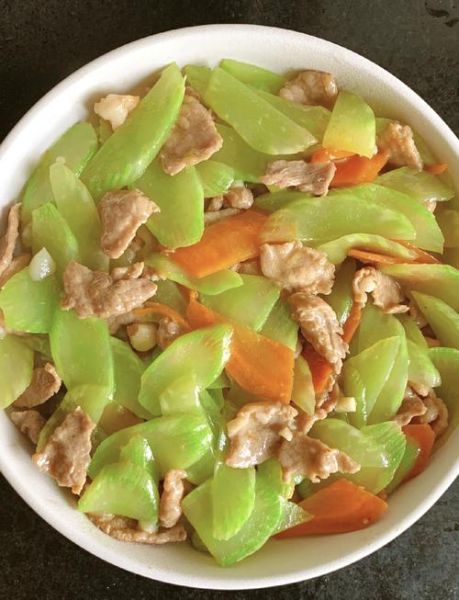 莴苣炒肉片怎么做好吃_莴苣炒肉片的家常做法-第1张图片-山城妙识 莴苣炒肉片怎么做好吃_莴苣炒肉片的家常做法-第1张图片-山城妙识