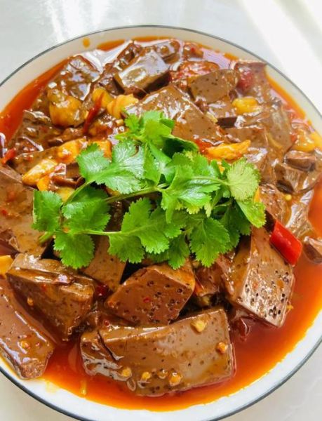 猪血怎么做好吃_正宗猪血做法步骤-第1张图片-山城妙识 猪血怎么做好吃_正宗猪血做法步骤-第1张图片-山城妙识