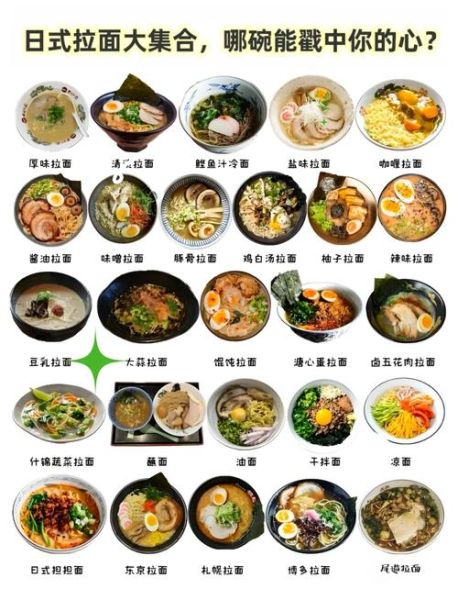 日本拉面种类有哪些_日本拉面种类区别-第1张图片-山城妙识