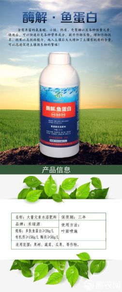 鱼蛋白氨基酸水溶肥怎么用_鱼蛋白氨基酸水溶肥多久见效-第2张图片-山城妙识