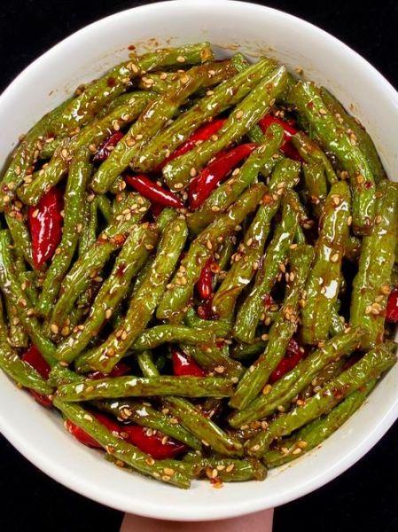 不用油炸的干煸豆角怎么做_干煸豆角不油炸做法-第3张图片-山城妙识