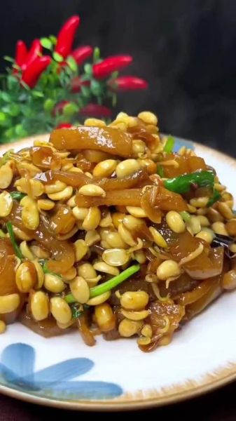 黄豆芽炒肉皮怎么炒才脆_黄豆芽炒肉皮的家常做法-第1张图片-山城妙识 黄豆芽炒肉皮怎么炒才脆_黄豆芽炒肉皮的家常做法-第1张图片-山城妙识