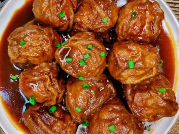 油面筋塞肉怎么做好吃_油面筋塞肉的家常做法-第2张图片-山城妙识