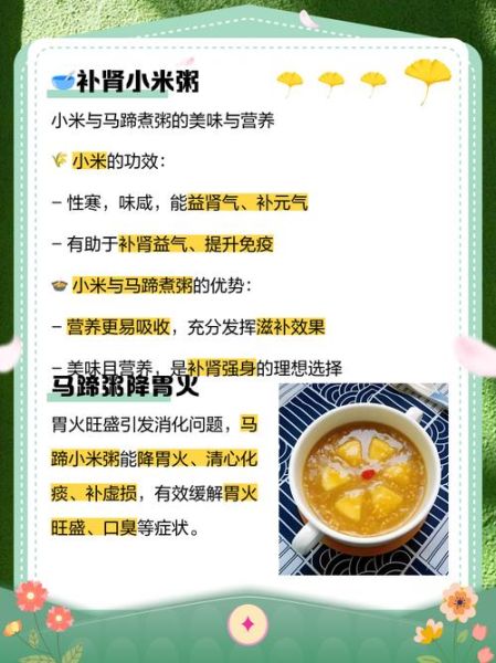 马蹄粥怎么做_马蹄粥的功效与禁忌-第2张图片-山城妙识