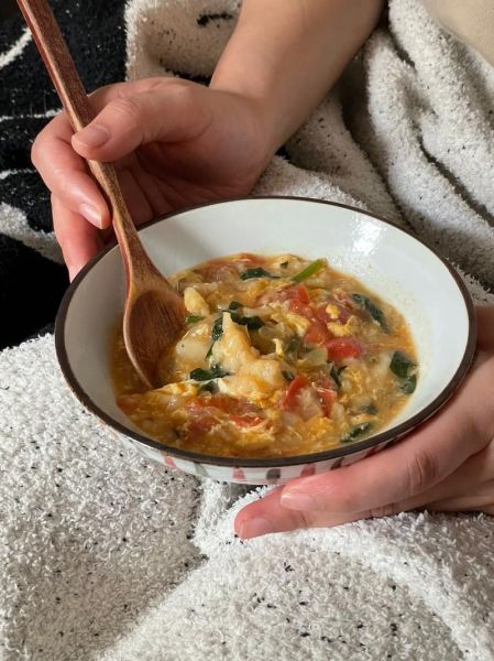 菠菜鸡蛋疙瘩汤怎么做_菠菜疙瘩汤的家常做法-第2张图片-山城妙识