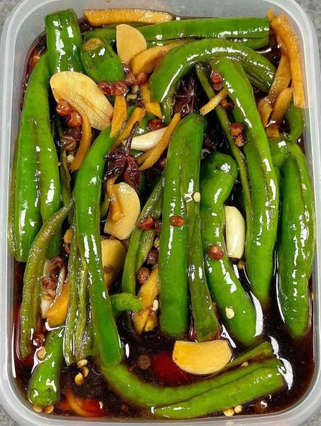 鲜青辣椒怎么腌制又脆又辣_家常腌青辣椒做法-第1张图片-山城妙识 鲜青辣椒怎么腌制又脆又辣_家常腌青辣椒做法-第1张图片-山城妙识