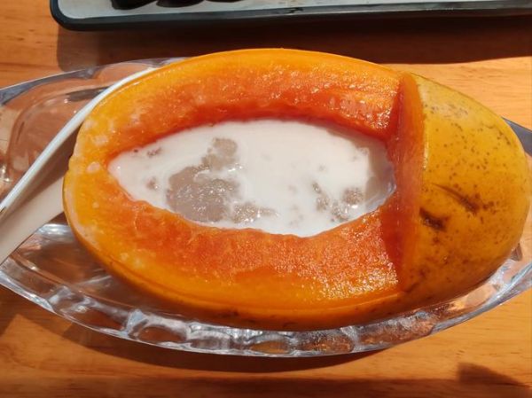 木瓜炖雪蛤丰胸效果好吗_多久见效-第1张图片-山城妙识