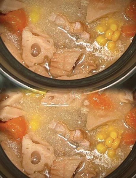 玉米莲藕排骨汤电饭煲怎么做_电饭煲炖汤要多久-第1张图片-山城妙识 玉米莲藕排骨汤电饭煲怎么做_电饭煲炖汤要多久-第1张图片-山城妙识