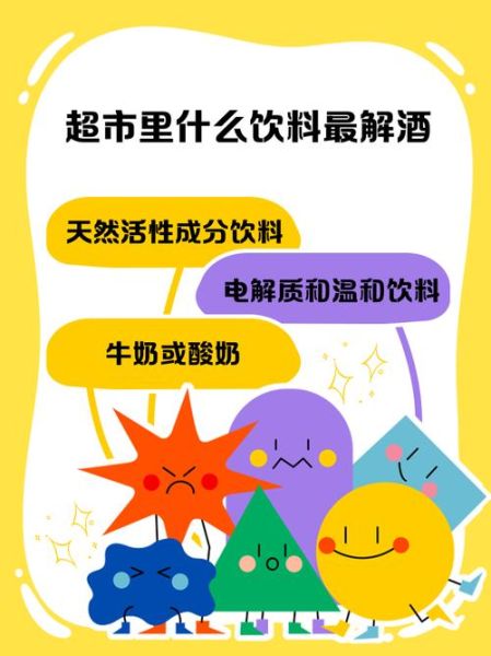 超市里什么饮料最解酒_解酒饮料怎么选-第1张图片-山城妙识