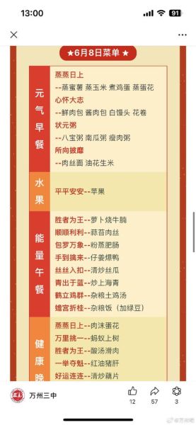 高考菜单吉祥菜名有哪些_高考吉祥菜名怎么取-第3张图片-山城妙识